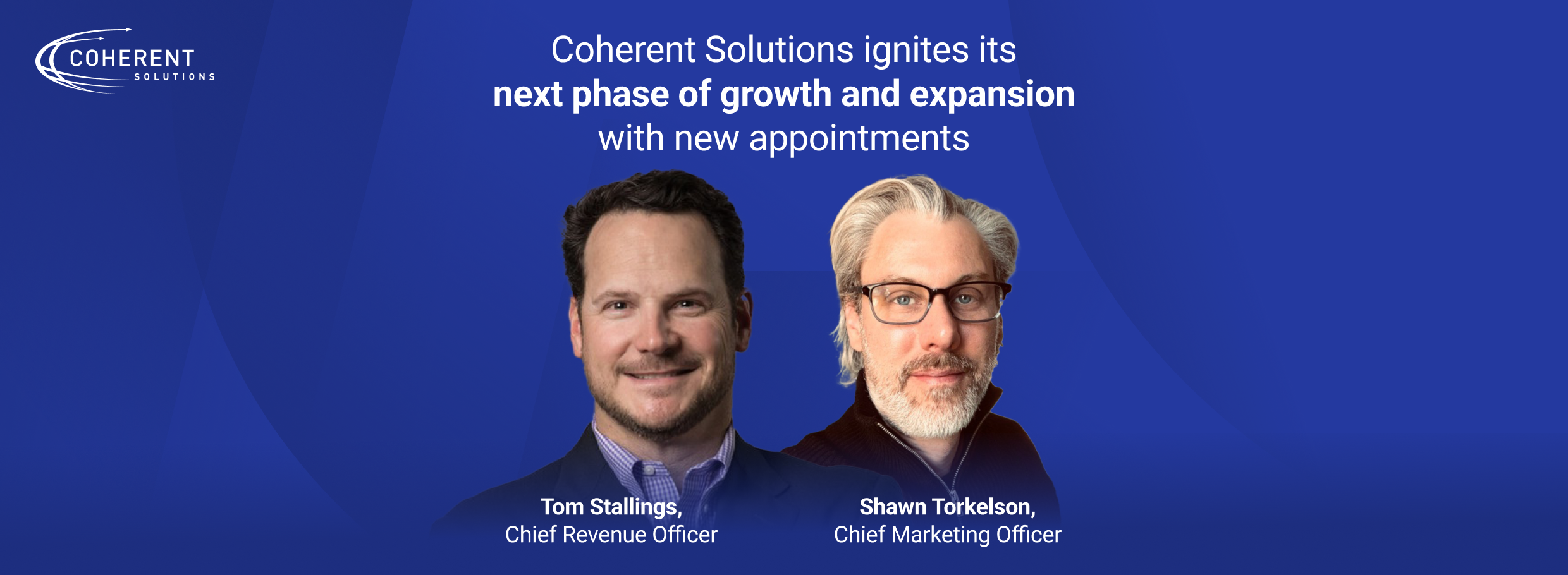 Coherent Solutions Welcomes New CMO and CRO to Drive Growth
